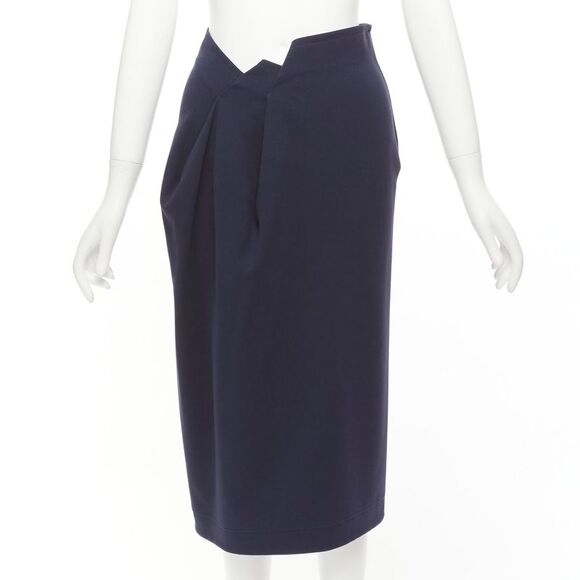 Jil Sander | Skirts | Jil Sander Asymmetric Jagged Cut Out Waistband ...